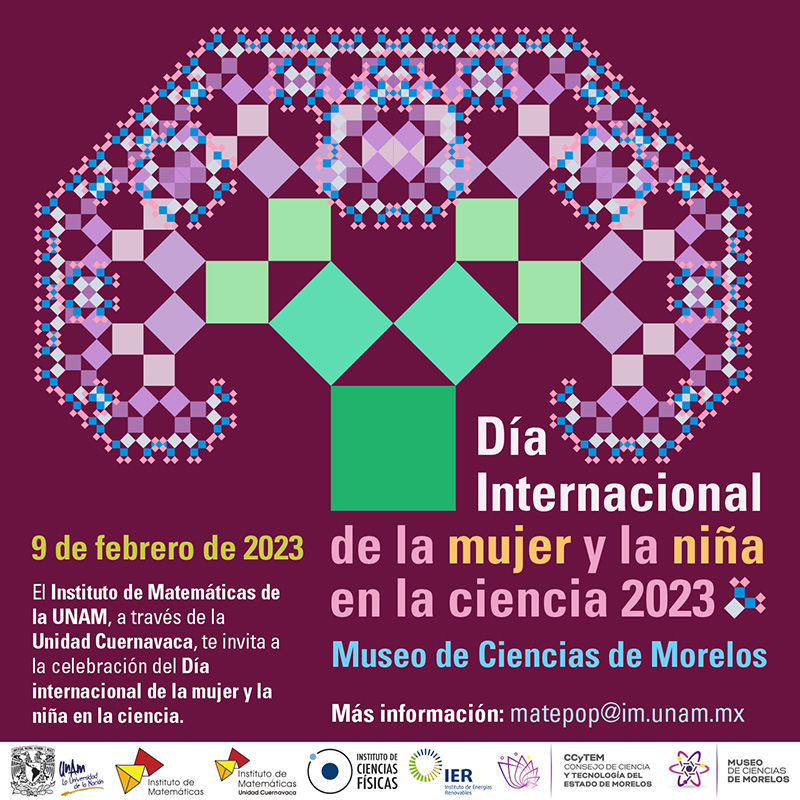 Día Internacional de la mujer y la niña en la ciencia 2023, Museo de ... Día Internacional de la mujer y la niña en la ciencia 2023, Museo de ...