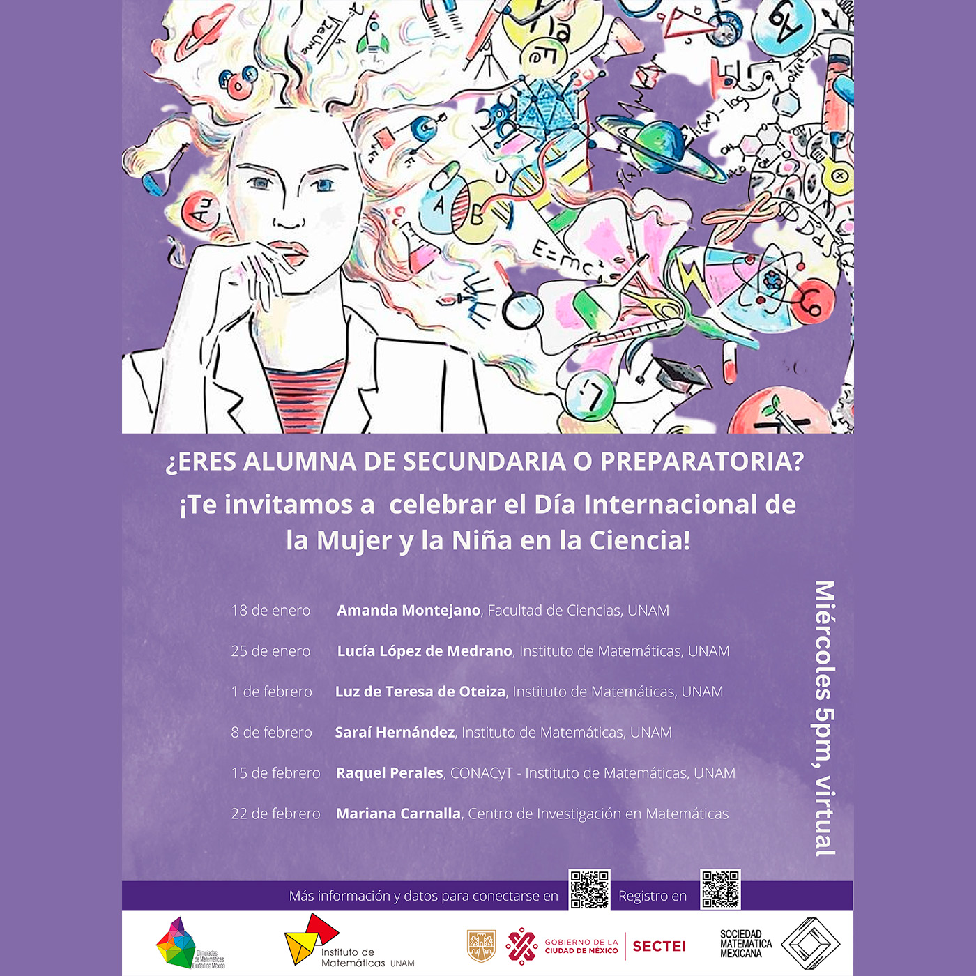 OM-DF - Día Internacional de la Mujer y la Niña en la Ciencia OM-DF - Día Internacional de la Mujer y la Niña en la Ciencia